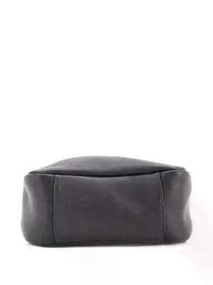 Saint Laurent Supple Leather Small Hobo Bag - Black