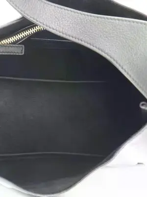 Saint Laurent Supple Leather Small Hobo Bag - Black