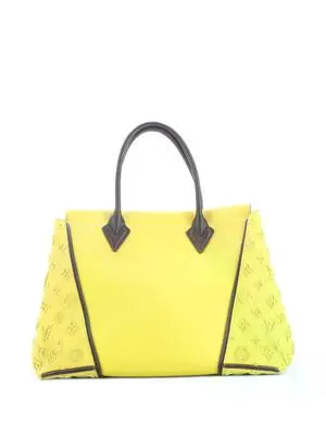 LOUIS VUITTON Veau Cachemire Calfskin Pm Tote Bag - Yellow