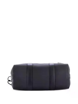LOUIS VUITTON Limited Edition Aerogram Leather City Keepall Bag - Black
