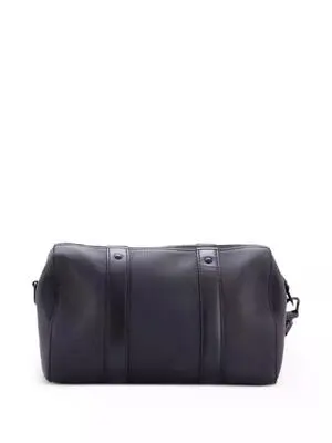 LOUIS VUITTON Limited Edition Aerogram Leather City Keepall Bag - Black