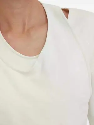 Sisley Cut-out Layered Sweater