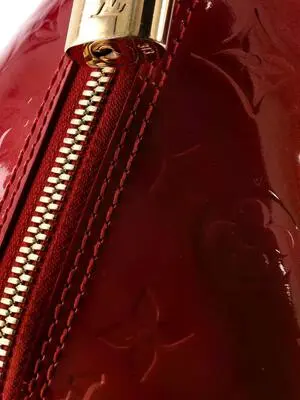 LOUIS VUITTON Alma Handbag Monogram Vernis Gm Satchel