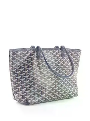 Goyard Artois Pm Coated Canvas Tote Bag - Blue