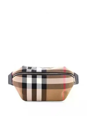 Burberry Sonny House Check Canvas Belt Bag