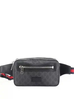 Gucci Soft Zip Gg Coated Canvas Small Belt Bag
