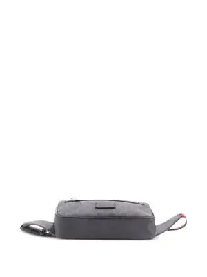Gucci Gg Coated Canvas Belt Bag