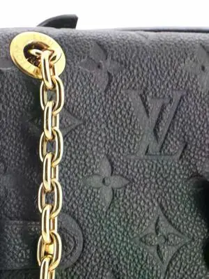 LOUIS VUITTON Vavin Handbag Monogram Empreinte Leather Bb Crossbody Bag - Black