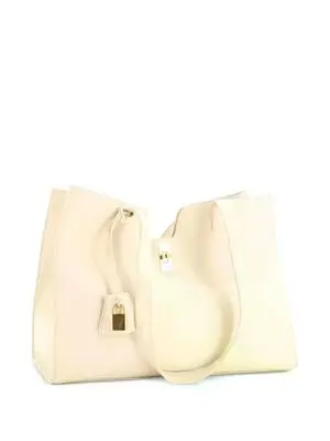 Celine Smooth Calfskin Cabas 16 Tote - Neutrals