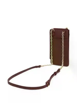 Patrizia Pepe Logo-plaque Chain-strap Phone Case - Red