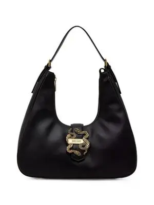 Just Cavalli Snake-plaque Tote Bag - Black