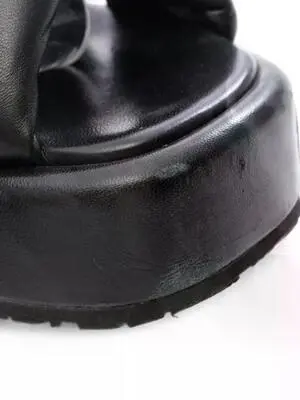 Prada 2000s Padded Crossover Sandals