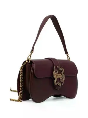 Just Cavalli Iconic Snakes Shoulder Bag