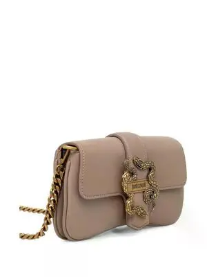 Just Cavalli Iconic Snakes Snake-plaque Crossbody Bag