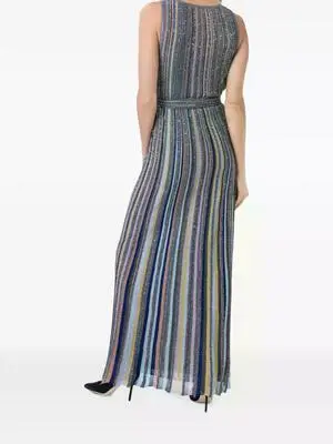 Missoni Striped Sleeveless Maxi Dress