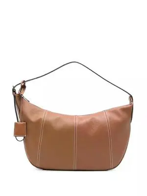 LANCEL Contrast-stitch Leather Shoulder Bag