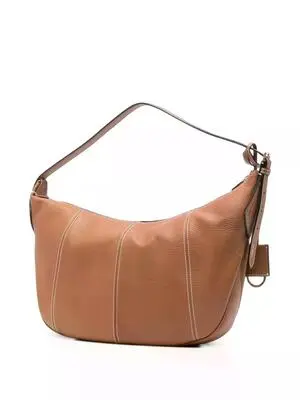 LANCEL Contrast-stitch Leather Shoulder Bag