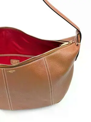 LANCEL Contrast-stitch Leather Shoulder Bag