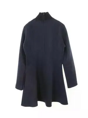 LOUIS VUITTON Mini High-neck Long-sleeve Dress