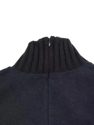 LOUIS VUITTON Mini High-neck Long-sleeve Dress