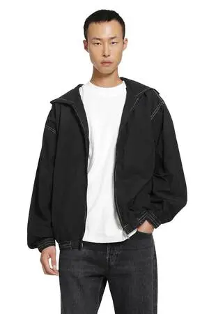 Acne Studios Hooded Logo Jacket