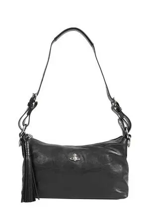 VIVIENNE WESTWOOD Emma Shoulder Bag - Black