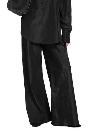 THE ROW Gala Pants - Black