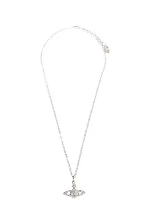 VIVIENNE WESTWOOD Mini Bas Relief Pendant Necklace - Silver