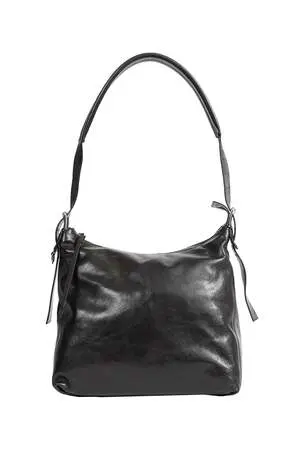 LEMAIRE Small Belted Hobo Bag - Brown