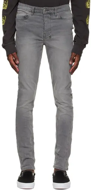 Ksubi Jeans With Belt Loops - Gray