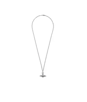 VIVIENNE WESTWOOD New Pendant Necklace - Gray