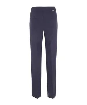 TWINSET Pleated High-waisted Casual Trousers