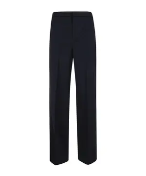 TWINSET Wide-leg Pleated Trousers - No