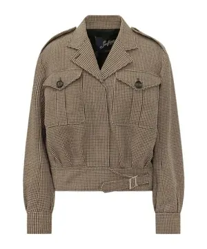 THE SEAFARER Cris Houndstooth Jacket - Multicolor