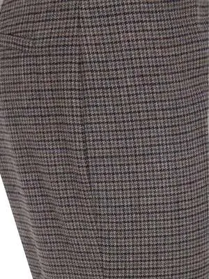 Etro Plaid Flared Trousers