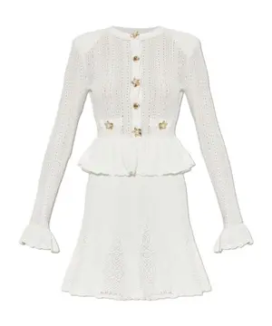 SELF-PORTRAIT Long-sleeved Dress