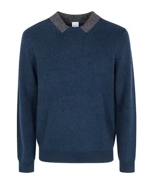 Paul Smith Sweater Crew Neck - Blue