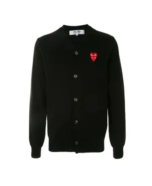 Play Comme Des Garcon Woolen Cardigan