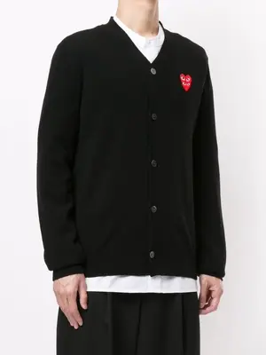 Play Comme Des Garcon Woolen Cardigan