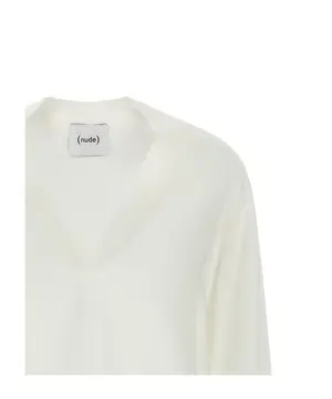 NUDE V-neck Blouse