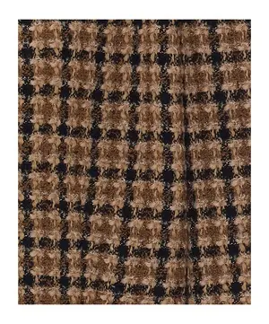 TWINSET Check Bouclé Spencer Jacket