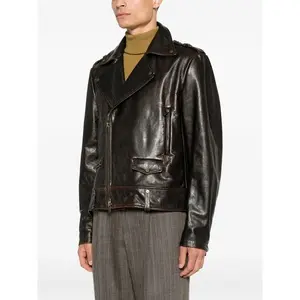 SALVATORE SANTORO Long-sleeve Leather Jacket