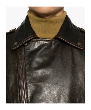 SALVATORE SANTORO Leather Jacket