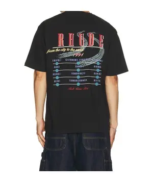 Rhude The Desert Decides 1991 T-shirt - Black