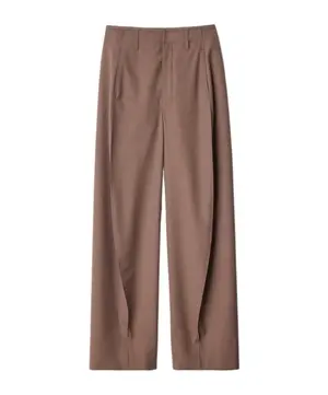 LEMAIRE Baggy Pants In Tropical Wool Blend