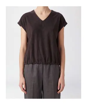 Herno Short-sleeved Knit Top