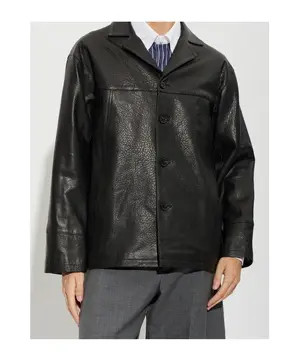 ARMA Leather Long-sleeve Jacket