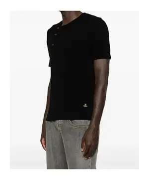 VIVIENNE WESTWOOD Orb Asymmetric-neck T-shirt