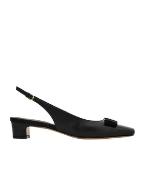 FERRAGAMO Iconic Bow Slingbacks