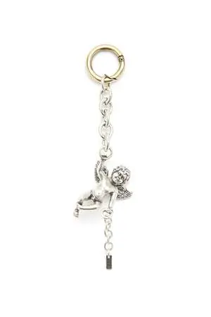 DIESEL® Metal Cherub Charm - Silver